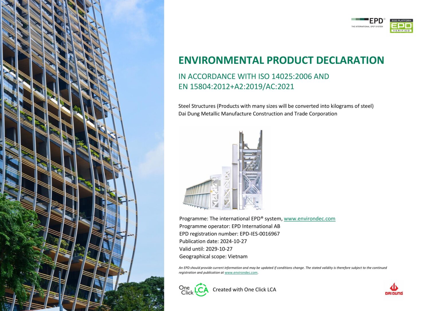 Environmental Product Declaration (EPD) – The “Green Passport” Helping ...